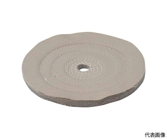 トラスコ中山 茶カツ仕上げバフ　外径Φ200X穴径15.88mm　1個入 TTB-200-5 1個／箱●青棒を付けて一般金属の仕上げ研磨ができる綿布バフです。樹脂用トリポリを付けて樹脂の研磨に使用できます。●金属の鏡面仕上げ。樹脂の加工傷な...