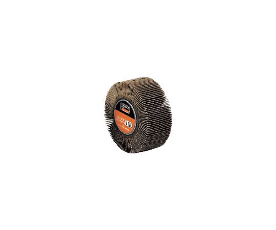 トラスコ中山 スピンネジ式フラップホイール　外径60　（5個入）　#100　100# SF-6025 100 1箱(5個入)●軸がねじ込みになり、着脱がワンタッチでできます。●チャックに軸を取り付けたまま、取り替えることができます。●別売の...