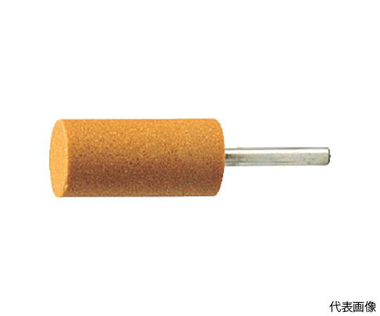 トラスコ中山 軸付砥石WA　円筒型　Φ13X幅13X軸3　#60　10本入 MO-321P 1パック(10本入)●一般鋼材から焼入鋼まで幅広く使用できます。●硬度が高く、靭性がやや低いWA砥材で作られている軸付砥石は炭素鋼の焼き入れたものや...