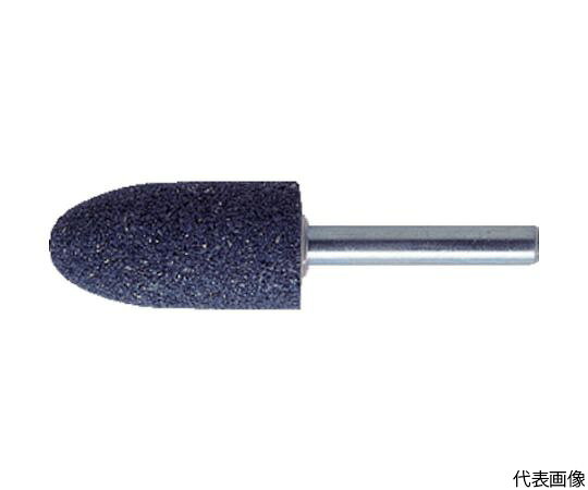 トラスコ中山 軸付砥石A　砲弾型　Φ25X幅50X軸6　#36　1箱（PK）5本 MA-744P 1箱(5本入)●一般鋼材、鋳物、炭素鋼の生材用です。●靭性の高いA（アランダム）砥材で作られた軸付砥石です。一般研削に幅広く使用できます。●高...