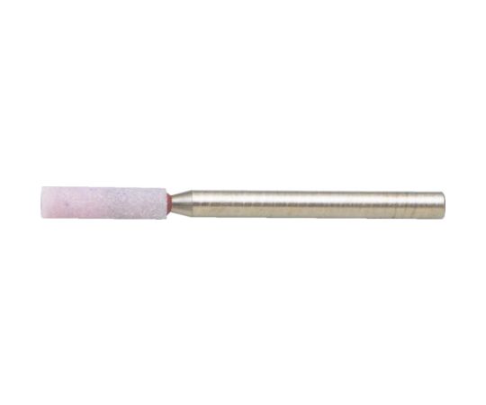 トラスコ中山 軸付砥石PA　円筒型　Φ4X幅13X軸3　#80　10本入 MP-061P 1パック(10本入)●ステンレス、焼き入れ鋼、調質材用です。●WA（ホワイトアランダム）より靭性が高く、WA並みの硬度を備え形状保持に優れています。●...