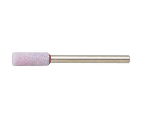 トラスコ中山 軸付砥石PA　円筒型　Φ6X幅13X軸3　#60　10本入 MP-141P 1パック(10本入)●ステンレス、焼き入れ鋼、調質材用です。●WA（ホワイトアランダム）より靭性が高く、WA並みの硬度を備え形状保持に優れています。●...