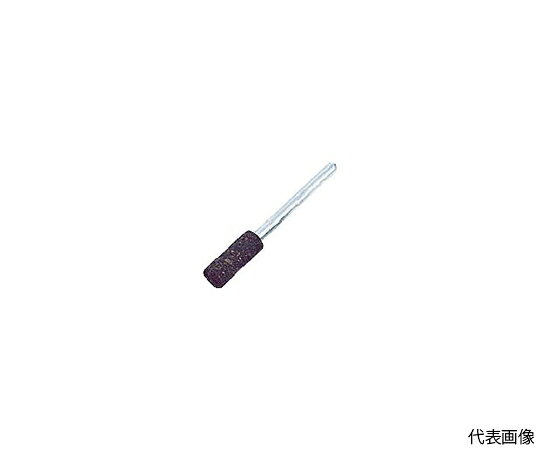トラスコ中山 高切削ゴム軸付砥石　Φ4X幅13X軸3　#120　10本入 VI1204M 1パック(10本入)●GCと多結晶多孔性砥粒で結晶していますので一般のゴム軸付砥石と同じく弾力性を保ちながら高い切削性があります。●SKD、超硬材、ア...
