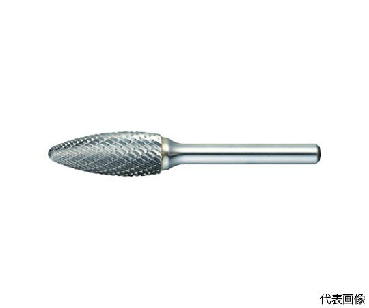 トラスコ中山 超硬バー　楕円型　Φ16X刃長37X軸6　シングルカット TB51C160S 1本●理想的な切れ刃形状の設計により優れた切れ味を実現しています。●あらゆる金属、非鉄金属、樹脂などの研削、バリ取り、面取りから溶接のビードの削落し...