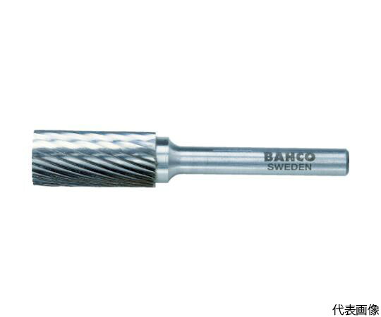 バーコ 超硬バー 円筒 シングルカット 刃径6mm BAHA0616M06 1本●硬度HRC67までの材料の切削が可能です。●ヘッド部硬度はおよそ1500HVです。●ルーターを使用した材料の切削加工。●形状：円筒型（シングルカット）●刃径（...