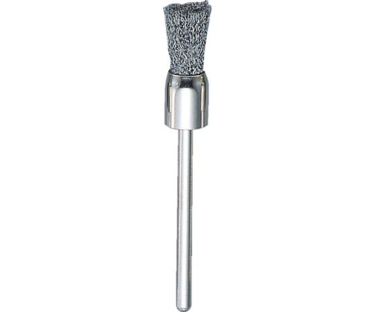 トラスコ中山 エンド型ブラシ　硬鋼線　線0.1X筒径Φ8X軸Φ3 83E-2 1本●軸付なので取り付け交換が容易です。●コンパクトで高速回転のため操作しやすく、作業性に優れたエンド型ブラシです。●エンド型なので細かい部分の底面・コーナー溝研...