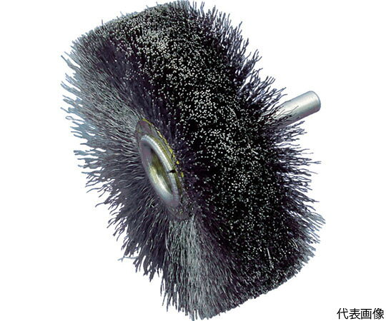 オズボーン 工業用ブラシ　リングロック　線径0.2mm 11346 1個●独自開発のハイカーボンスチールワイヤにより長寿命で安全性、研削性に優れています。●クリンプト（波線）ワイヤを使用した軸付ブラシです。●バリ取り、サビ落し、ペンキ除去、...