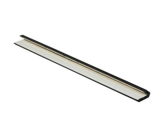 光 クッションL型ゴム 46×23×450mm NRV-450 1本●耐摩耗性に優れています。●柱や壁・アングルやH鋼の保護や緩衝材に。●色：黒●幅（mm）：46●長さ（mm）：450●厚さ（mm）：8●取付方法：貼付タイプ（両面テープ付属...