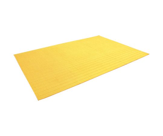 トラスコ中山 ジャバラマットスリム　1200X1800mm　イエロー TNS-1218Y 1枚●複雑な形状に対応できるやわらかい衝撃吸収材です。H鋼や円柱、平らな壁まで幅広くお使いいただけます。●H鋼や円柱などの複雑な形状の柱に。●フォーク...
