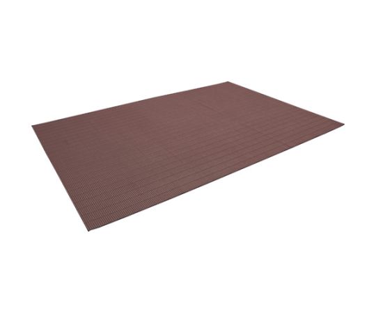 トラスコ中山 ジャバラマットスリム　1200X1800mm　ブラウン TNS-1218BR 1枚●複雑な形状に対応できるやわらかい衝撃吸収材です。H鋼や円柱、平らな壁まで幅広くお使いいただけます。●H鋼や円柱などの複雑な形状の柱に。●フォー...