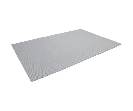 トラスコ中山 ジャバラマットスリム　1200X1800mm　ライトグレー TNS-1218LG 1枚●複雑な形状に対応できるやわらかい衝撃吸収材です。H鋼や円柱、平らな壁まで幅広くお使いいただけます。●H鋼や円柱などの複雑な形状の柱に。●フ...