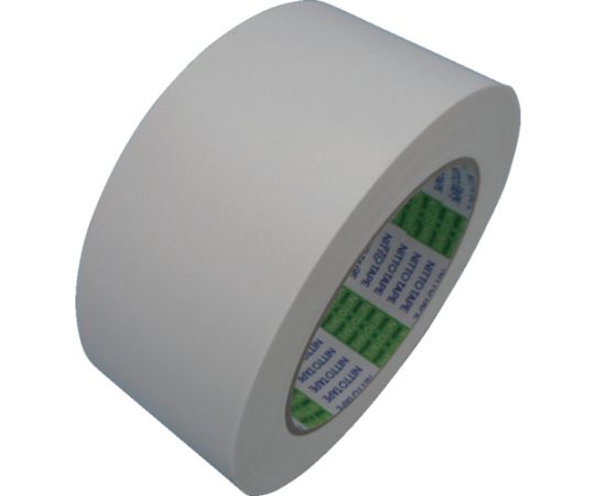 日東電工 布着色テープ　No.756　50mm×25m　白 756-50 W 1巻●用途により色を使い分けることが可能です。●色：ホワイト●幅（mm）：50●長さ（m）：25●厚さ（mm）：0.23●粘着力：6.9N/10mm●引張強度：7...