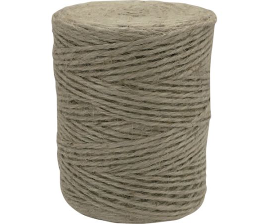 ユタカメイク 荷造り紐　ジュート麻　14番　3本撚110m　200g M-127 1巻●天然素材で環境に優しい紐です。●園芸用、手芸用。●色：茶●標準幅（mm）：2●長さ（m）：110●材質／仕上：ジュート麻●原産国：バングラデシュ●コード...