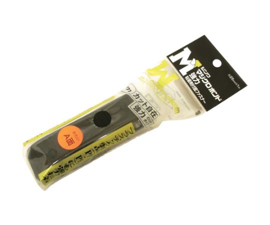 伸和 マジクロボンド　オス　強粘着付　25mm×1m　黒 1K2LUC-251-BK 1巻●ナイロン素材で繰り返しの脱着にも耐久性があります。●片面のみでのご使用に適した使い切りサイズです。●産業資材や建材の固定。●梱包材の留め。●工具・機...