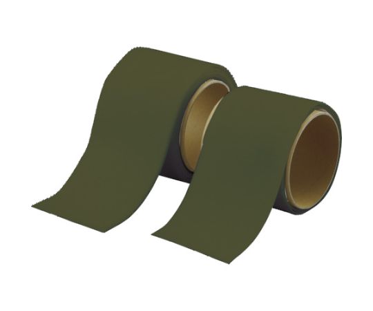 トラスコ中山 マジックテープR強粘着　幅100mm長さ1mOD（1巻=1セット） TMSD-100-OD 1組／セット●貼り付け後、80℃の高温下や高湿度下でも長時間の接着性能を発揮します。●お好みのサイズにハサミでカットできます。●裏面強...