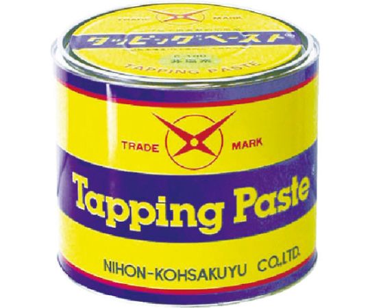 日本工作油 タッピングペースト　C-100（非塩素タイプ）　5kg C-100-5 1缶●仕上げ、作業効率が向上し、工具寿命も延長されます。●刷毛塗り、筆付が可能です。●タッピング作業に。●あらゆる低速切削作業に。●ねじ切り、フライス、ドリ...