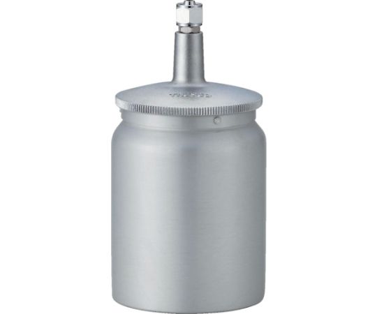 トラスコ中山 塗料カップ　吸上式用　容量0.7L SC-07 1個●吸上パイプの内外面にクロムメッキを施し、塗装後の洗浄がしやすいです。●カップ底部だけ取り外しができます。●底面が平らなので、塗料が入った状態で置くことができます。●カップ口...