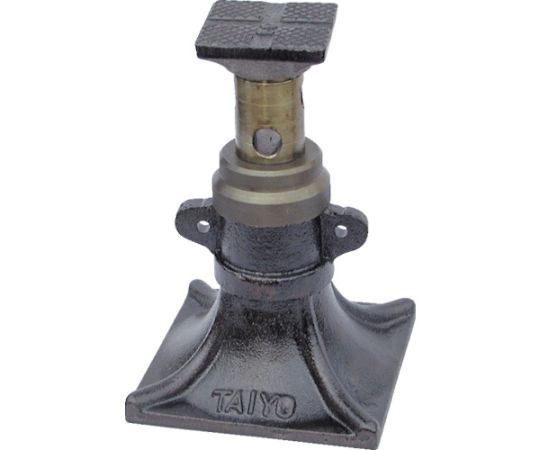 大洋製器工業 建築ジャッキ 50mm（1048038） JK50 1台●木造建築などの調整用として最適です。●高さ微調整ができます。●頭角の部分が回転するので設置が容易です。●ハンドル穴が直角に空いているので90°の回転ができます。●ストロ...