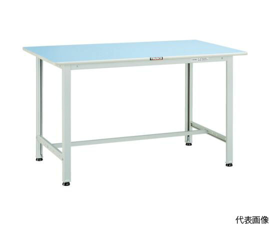 トラスコ中山 BO型軽量作業台　1200X600X740 BO-1260 1台●青色の天板には鎮静作用と視認性が高まる効果があります。●青色ポリ化粧天板を使用し、目に優しく、長期間の作業でも負担が軽減できます。商品の仕分けや検品に適していま...