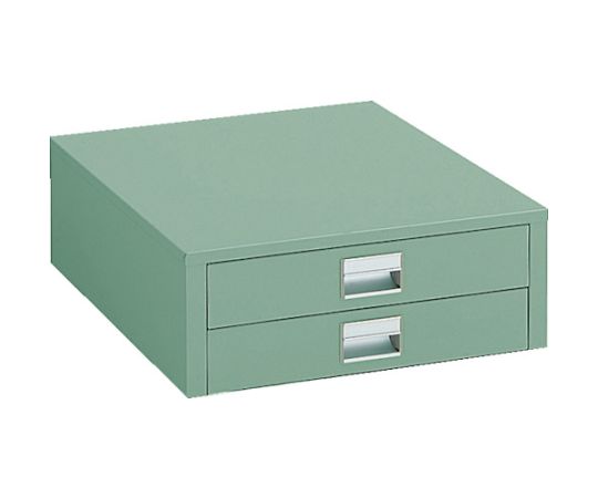トラスコ中山 UDC型作業台用引出し　薄型2段　グリーン UDC-002 1個●積み重ねることによって、目的に応じて引出しを3段・4段にも段数追加が可能です。●色：グリーン●間口（mm）：450●奥行（mm）：500●高さ（mm）：165●...
