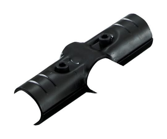 トラスコ中山 導電性パイプシステム4方向ジョイント TJ-4-D 1個●締め付けは六角レンチ5mmをご使用ください（締め付け用ねじ付）。●タイプ：4方向ジョイント●表面抵抗値：10^5Ω●材質／仕上：スチール、表面処理：黒メッキ仕上げ●原産...