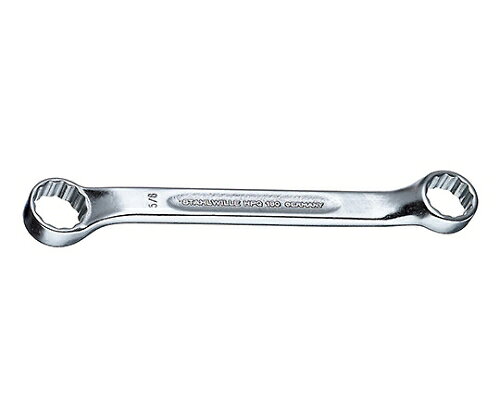 Stahlwille メガネレンチ（HPQ） 3/8"×7/16" 180A-3/8X7/16 1本●ショートタイプの10°オフセットメガネレンチ。●高品質なHPQシリーズの製品で、最高の材料を用いることでリング部の厚みを薄くし、又ボディー...
