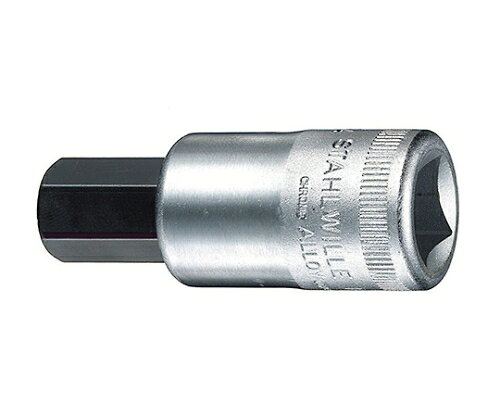 Stahlwille （1／2SQ）インヘックスソケット　（03050012） 54-12 1個●頑丈な圧入式の1/2"SQヘックスビットソケット。●ショートタイプ。●差込角("SQ)：1/2●サイズ(mm)：12●全長(L1;mm)：60...