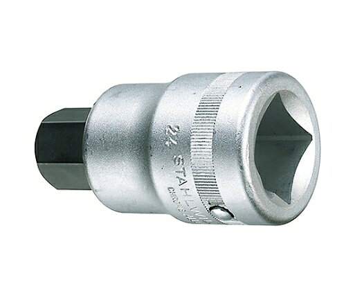 Stahlwille （1”SQ）インヘックスソケット　（06050017） 64-17 1個●頑丈な圧入式の1"SQショートヘックスビットソケット。●差込角("SQ)：1●サイズ(mm)：17●全長(L1;mm)：85●軸長(L2;mm)...