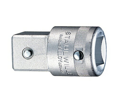 Stahlwille （3／4”X1”）アダプター　（15030006） 569 1個●1"SQのソケット等を1/2"SQラチェット等に装着する際に使用する高品質なHPQシリーズのアダプター。●サイズ("SQ)：凹3/4x凸1●全長(mm)...
