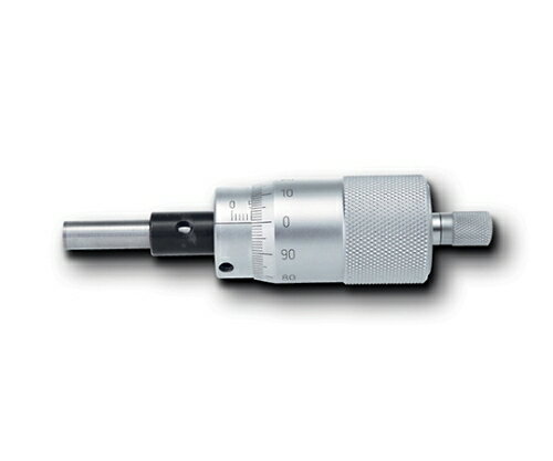 新潟精機（SK） マイクロメータヘッド 1004-000 1本●測定範囲0〜25mm の標準形、汎用シリーズです。●測定面は摩耗に強い超硬チップ付●1004-000、1004-030 はスピンドル1mm ピッチ●単独での使用ではなく、他の測...