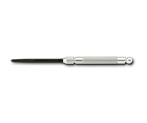 新潟精機（SK） チップ付ケガキ針　170mm A 1本●先端が超硬チップ付のため硬い鋼、ガラスなどに対してもケガキができます。●摩耗が少なく、欠けません。また、まくれも出ない耐久性のあるケガキ針です。●先端角度55°●現場作業の必需品！先...