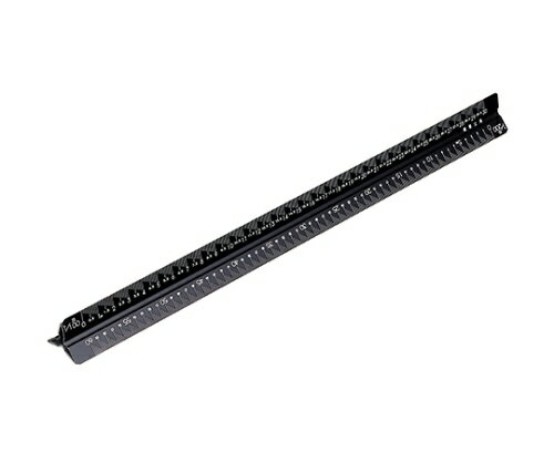 新潟精機（SK） アルミ三角スケール　快段目盛　建築士用　325mm TSBA-30KD 1本●建築士試験で使用頻度の高い縮尺を集めました。●1mm 単位の目盛が見やすい、階段状目盛●数値の読み取りが素早くできる総数字タイプ●高精度なレーザ...