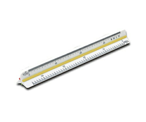 新潟精機（SK） 三角スケール　快段目盛　建築士用　15cm TSB-15KD 1本●1mm 単位の目盛が見やすい、階段状目盛●新設計の階段状目盛で、ミリ単位の読み違えを防ぎます！●縮尺：1／20、1／50、1／100、1／200、1／25...
