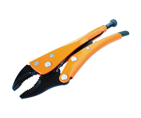 GRIP-ON グリッププライヤー　190mm 111-07 1丁●エポキシ樹脂コーティングにより、腐食に対してニッケルメッキよりも10倍以上の耐性があります。●先端形状はストレート仕様になっています。●板金、溶接作業に。●全長（mm）：1...