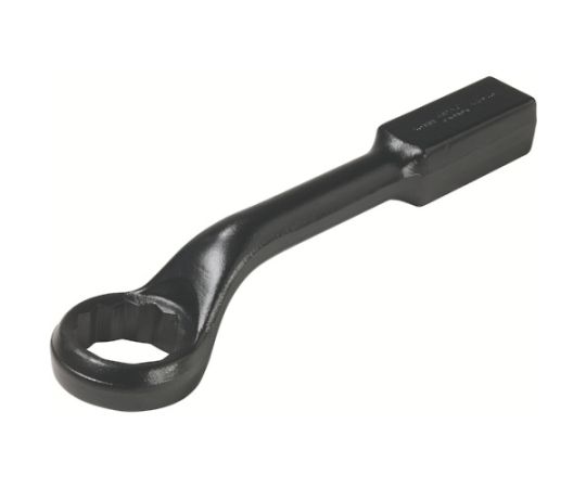 バーコ 打撃オフセットレンチ　70mm 315M-70 1丁●45°のオフセット打撃めがねで12角です。●打撃部分が箱型になっておりどこからでも打撃が可能です。●対辺寸法（mm）：70●全長（mm）：406●対辺（mm）：70●材質／仕上：...