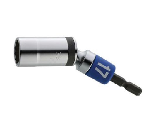 トップ工業 アルファユニバーサル鳶・足場クランプ用 EUS-17SX 1個●12角タイプです。●首振り角度30°コーナー等の狭い場所でも楽に作業ができます。●軸折れに強くねじれ応力を緩和します。●ソケット部長さは45mmで作業効率が向上しま...