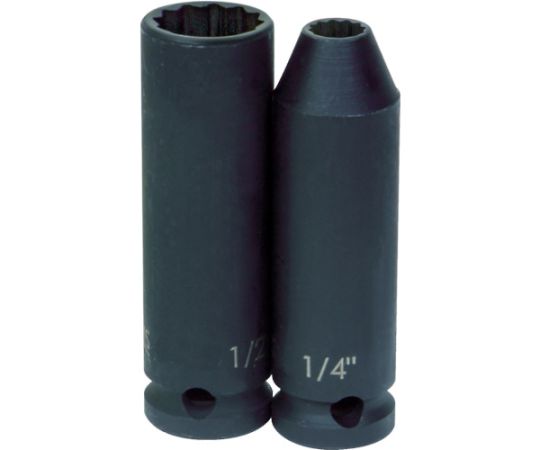 WILLIAMS インパクト用ソケット ディープ 3/8 12角 対辺寸法7mm JHW35407 1個●SUPER TORQUE?により、ボルト・ナットを変形させずに高いトルクを伝達できます。●面接触でボルト・ナットをしっかり捉えます。●...