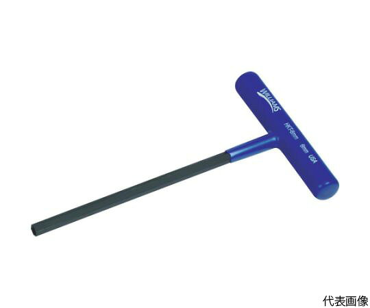 WILLIAMS T型レンチ　4mm JHWHKT-4MM 1本●クッショングリップで手に掛る負担を軽減します。●ワンピース構造により負荷を掛けた際にしっかりとトルクが掛かります。●対辺寸法（mm）：4.0●全長（mm）：168●軸長（mm...