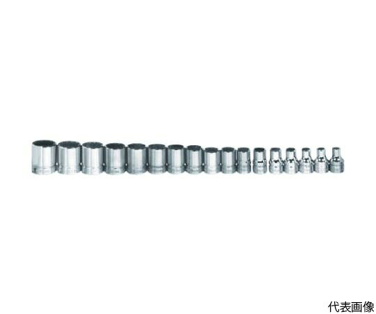 WILLIAMS 3/8ドライブ　ソケットセット　12角　12個 JHWMSB-12RC 1セット(12個入)●ウィリアムズ独自の面接触SUPER TORQUE?により、ボルト・ナットを変形させずに高いトルクを伝達できます。●クロームメッキ...