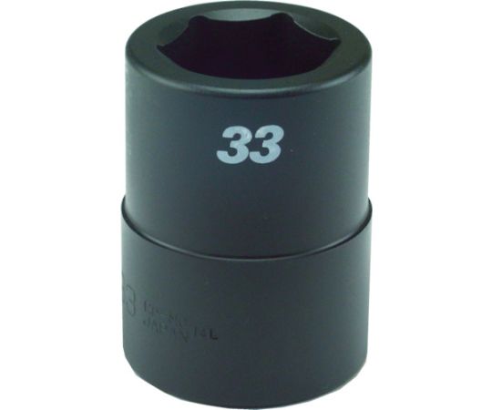 フラッシュツール NO.5　スプライン　ソケット　差込#5スプライン　対辺33mm SSW-33 1個●スプライン差込インパクト用ソケットです。●対辺寸法（mm）：33●全長（mm）：73●対辺形状：6角●差込角：#5 スプライン●材質／仕...
