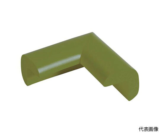 トラスコ中山 安心クッション　コーナー用　小　30個入　オリーブドラブ T30AC-140 1袋(30個入)●ちぎれにくく、クッション性に優れた衝撃吸収材です。●工事現場や工場の危険防止に。●色：オリーブドラブ●厚さ（mm）：9●取付方法：...