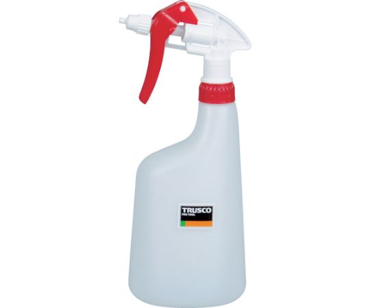 トラスコ中山 スプレーガン　800ml　泡噴射　赤 TSG-800F-R 1個●水溶性の液体噴霧器材として使用できます。●耐久性、経済性に優れています。●安定性に優れたボトル形状です。●泡噴射タイプです。●色：レッド●容量（mL）：800●...