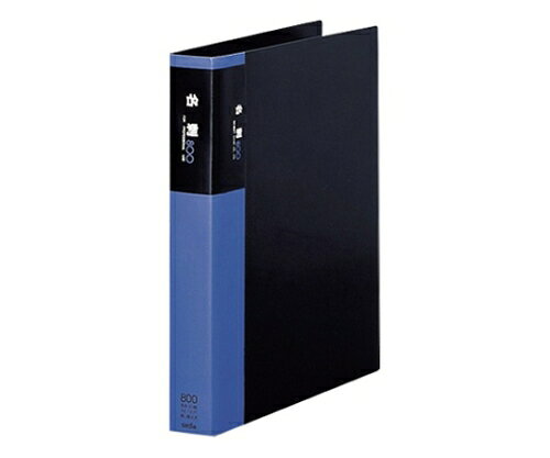 セキセイ セグレス名刺ホルダー XC-800Y-00 1冊●収容人数：800名●外寸：縦317×横259×背幅38mm●台紙枚数：40枚●ポケット数（1台紙）：10個●穴数：30穴●材質：PP