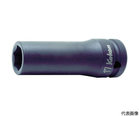 山下工業研究所 インパクトディープソケット　対辺26　差込角12.7　全長85 14300M-26 1個●ボルト/ナットに接する開口部（6角）はもちろんのこと、差込側の四角駆動部にも角を傷めずハイトルクを確実に伝える面接触のフラットドライブ...