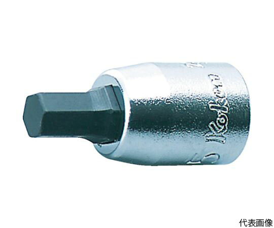 山下工業研究所 ヘックスビットソケット　対辺4　差込角6.35　全長25 2010M.25-4 1個●六角穴付ボルト用のヘックスビットソケットです。●ラチェットハンドルを始めとする各種ハンドル類と組み合わせることにより、L型レンチでは不可能...