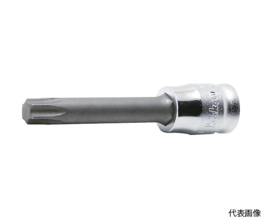 山下工業研究所 6.35mm差込　Z-EALトルクスビットソケット全長50mmT10 2025Z.50-T10 1個●狭い箇所へのアクセスを可能とするコンパクト設計です。●各部の精度を追求することにより優れた使用感を実現しています。●新形状...
