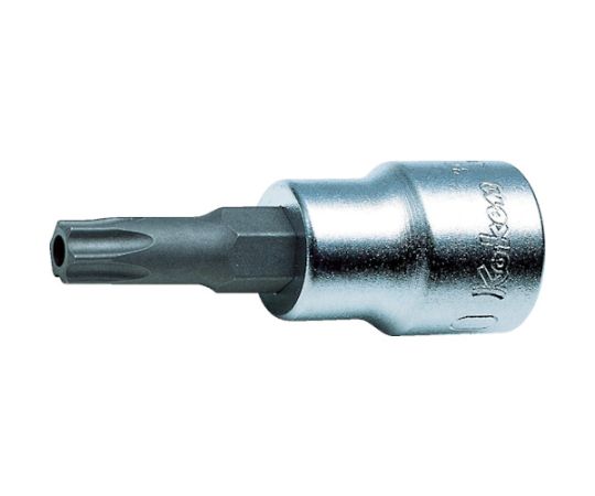 山下工業研究所 トルクスビットソケット　T10　差込角9.5　先端2.7　50L 3025.50-T10H 1個●いじり止めトルクス?ボルト用のビットソケットです。●ラチェットハンドルを始めとする各種ハンドル類と組み合わせることにより、L型...