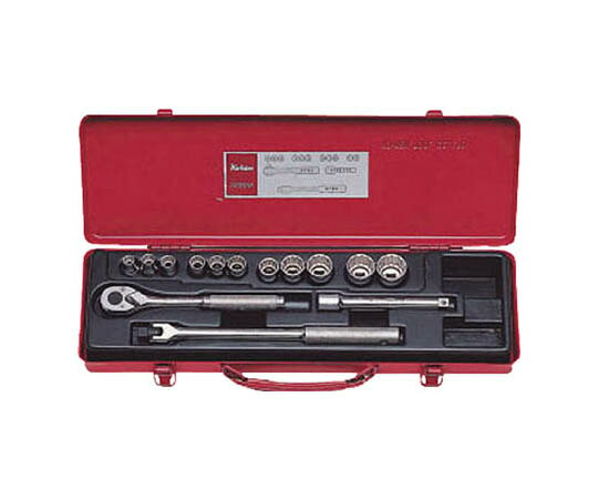山下工業研究所 ソケットセット 3220M 1個●3/8(9.5mm)差込●ソケットセット●14ヶ組●コード番号：811-8738