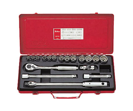 山下工業研究所 ソケットセット 4261M 1個●1/2(12.7mm)差込●ソケットセット●18ヶ組●コード番号：811-9364
