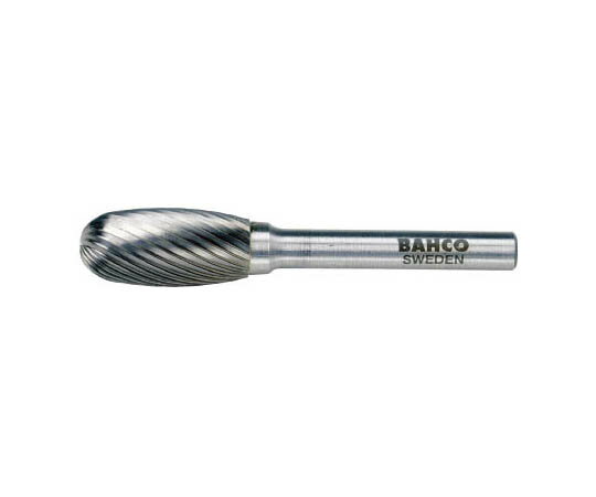 スナップオン・ツールズ タマゴ形超硬ロータリーバーシングルカット BAHE1625M08 1本●硬度HRC67までの材料の切削が可能です。●ヘッド部硬度はおよそ1500HVです。●ルーターを使用した材料の切削加工●刃径(mm)：16●刃長(...